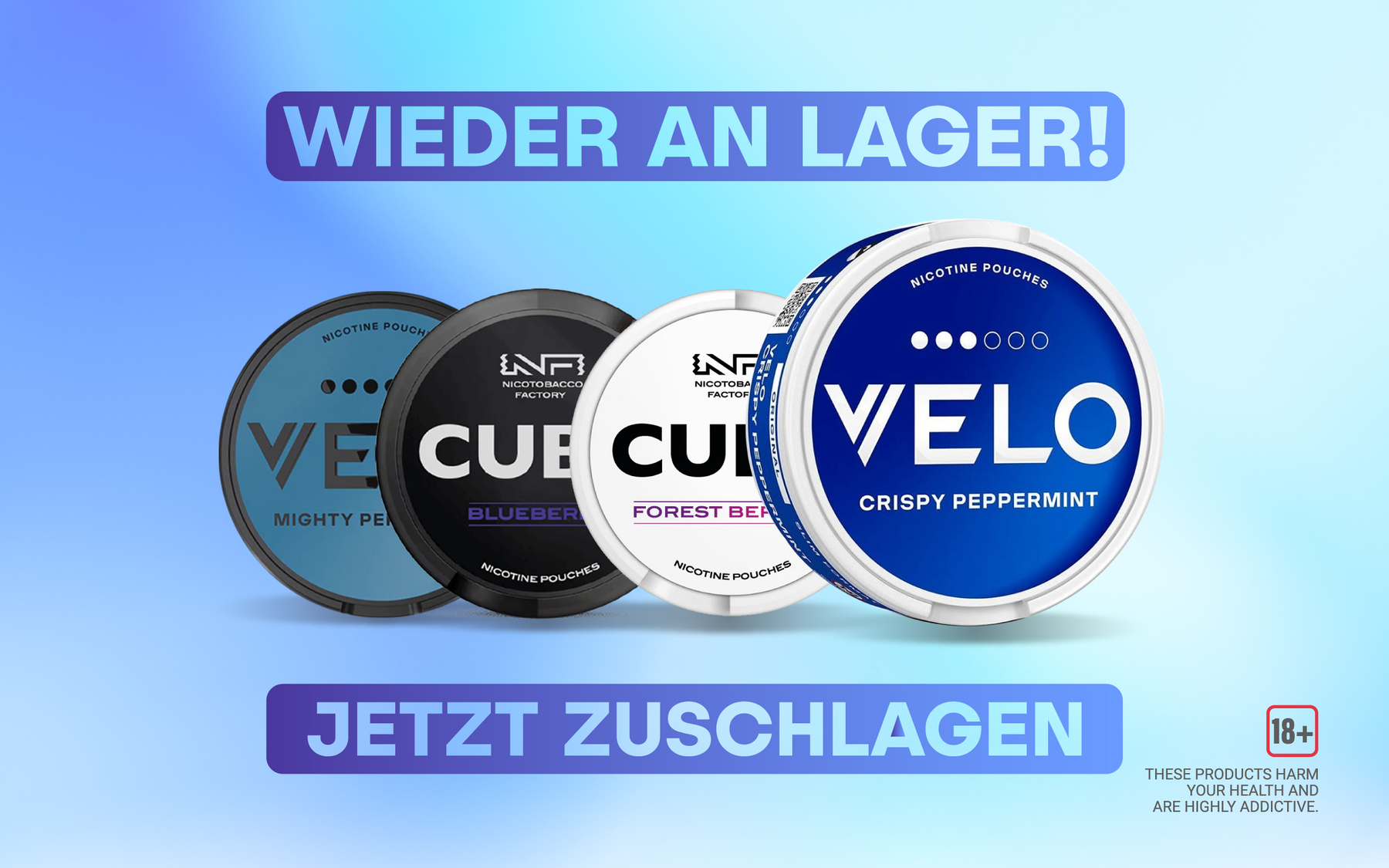 Snus, Vape und Schnupftabak online kaufen