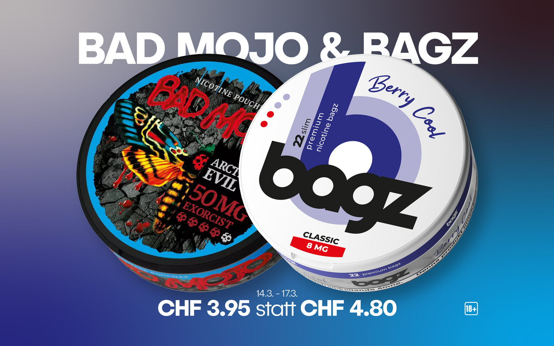 Snus, Vape und Schnupftabak online kaufen