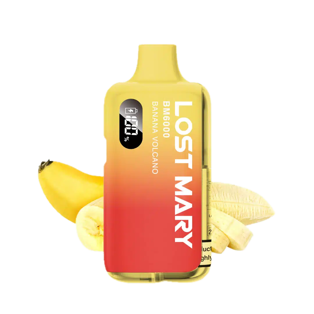 LOST MARY BM6000 Banana Volcano Vape | Snustrend
