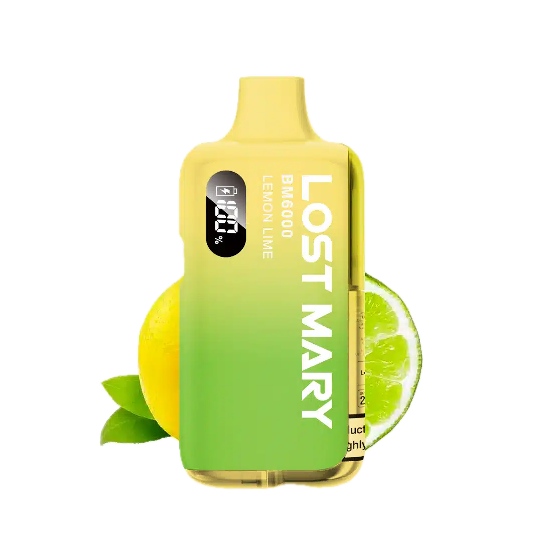 LOST MARY BM6000 Lemon Lime Vape | Snustrend - snustrend - Snus, Vapes ...