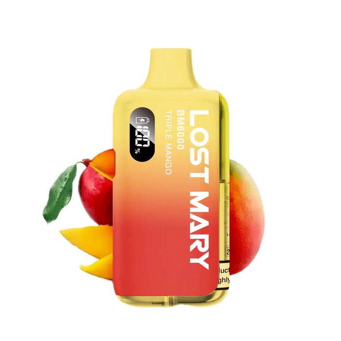 LOST MARY BM6000 Triple Mango - Vape Kit günstig kaufen | Snustrend – snustrend - Snus, Vapes ...