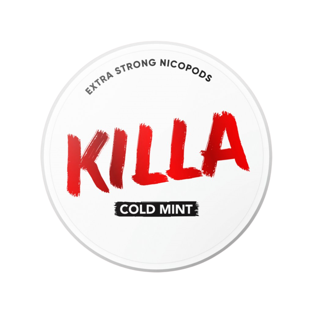 KILLA Cold Mint Extra Strong Snus | Snustrend – Snustrend - Snus, Vapes ...